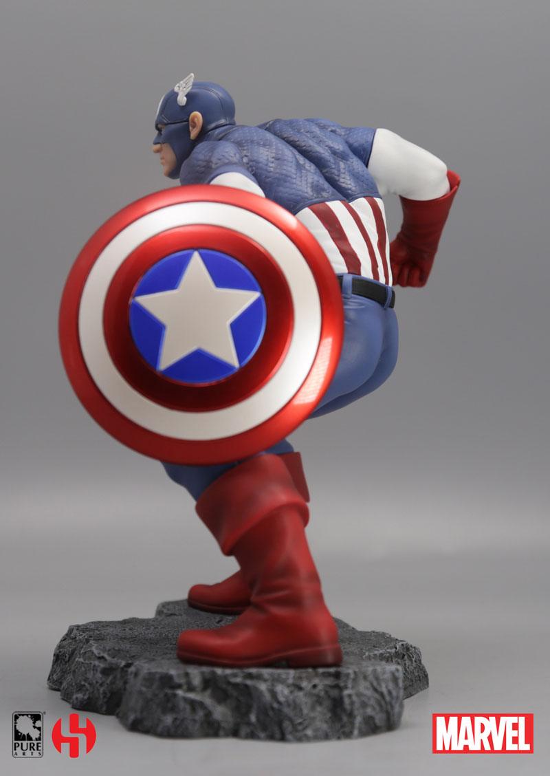 Marvel Comics Civil War Statue 1/8 Captain America 22 cm – Figurenwelt